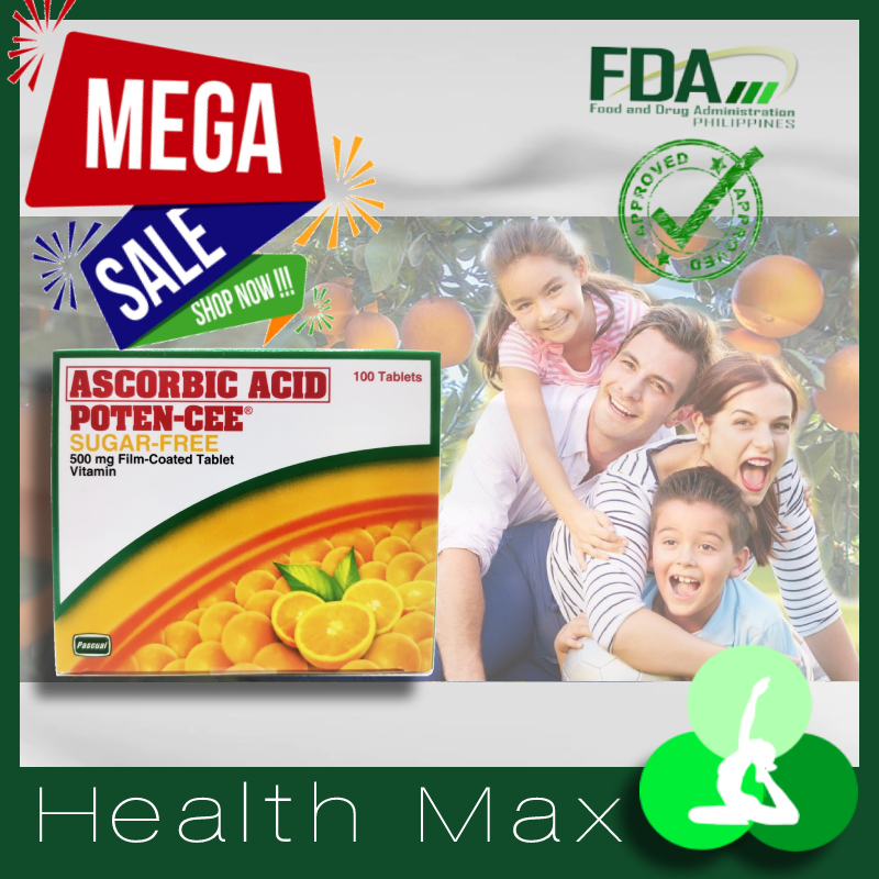 POTEN-CEE 500MG SUGAR-FREE TABLET OF 100's | Lazada PH