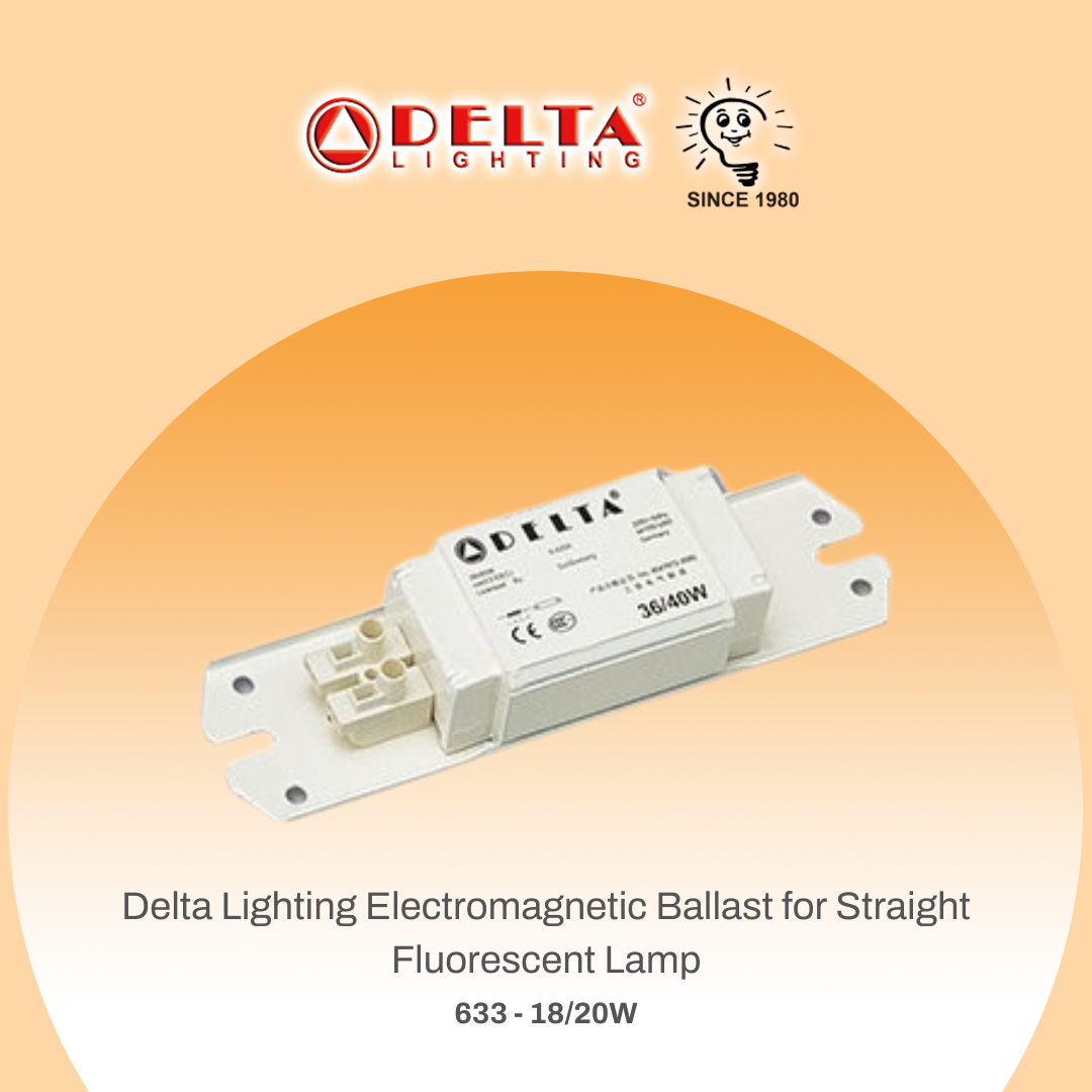 Delta Lighting Electromagnetic Ballast for Straight Fluorescent Lamp ...