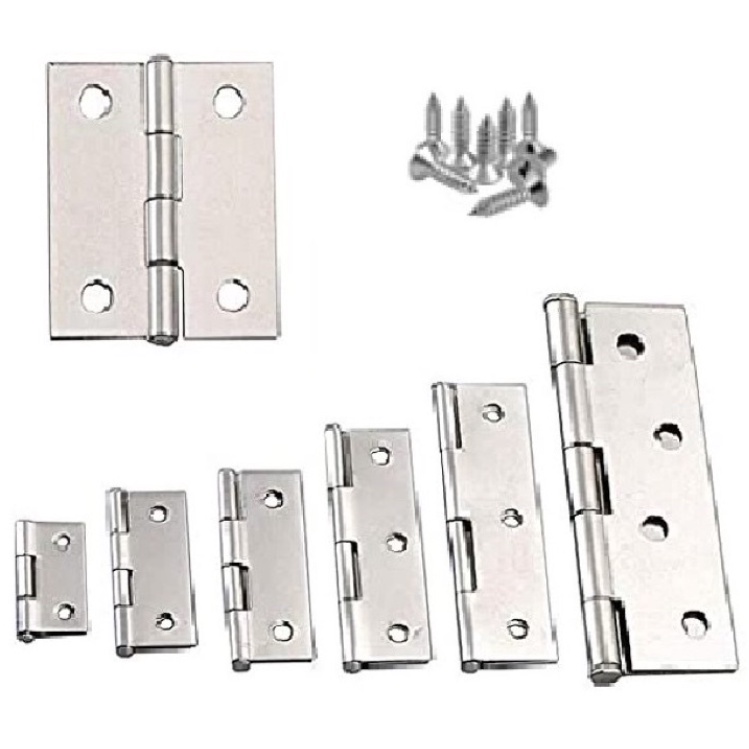 Stainless Steel Door Hinge Bisagra Folding Butt Hinges Mini Small ...
