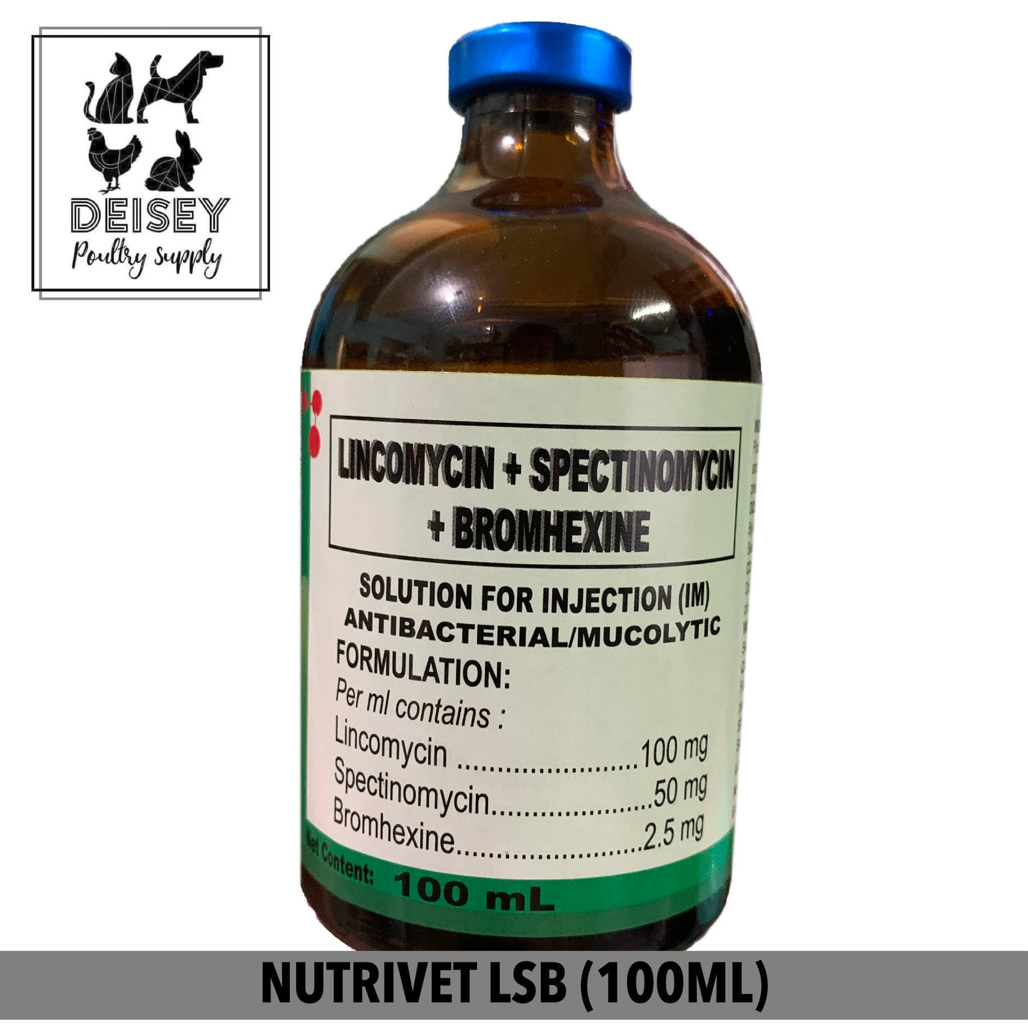 LSB Lincomycin + Spectinomycin + Bromhexine for Animals - Nutrivet ...