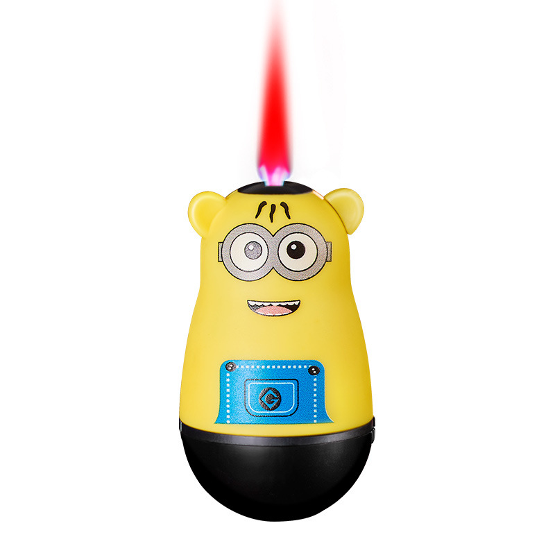 Kimigo Roly Poly Lighter Straight Flame Lighter Refillable Self ...