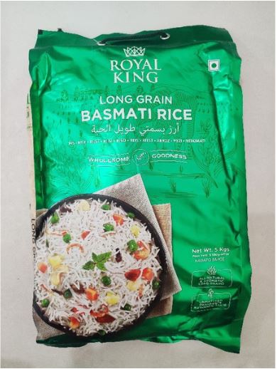 ROYAL KING Long Grain Basmati Rice (20kg) | Lazada PH