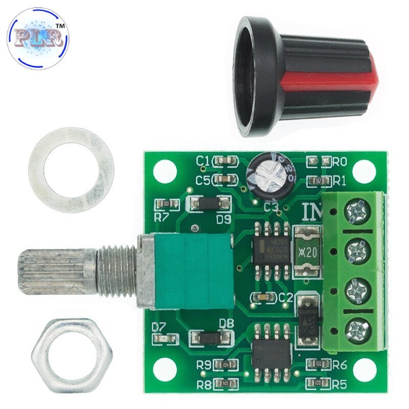 New DC 1.8V 3V 5V 6V 12V 2A PWM Motor Speed Controller Low Voltage ...