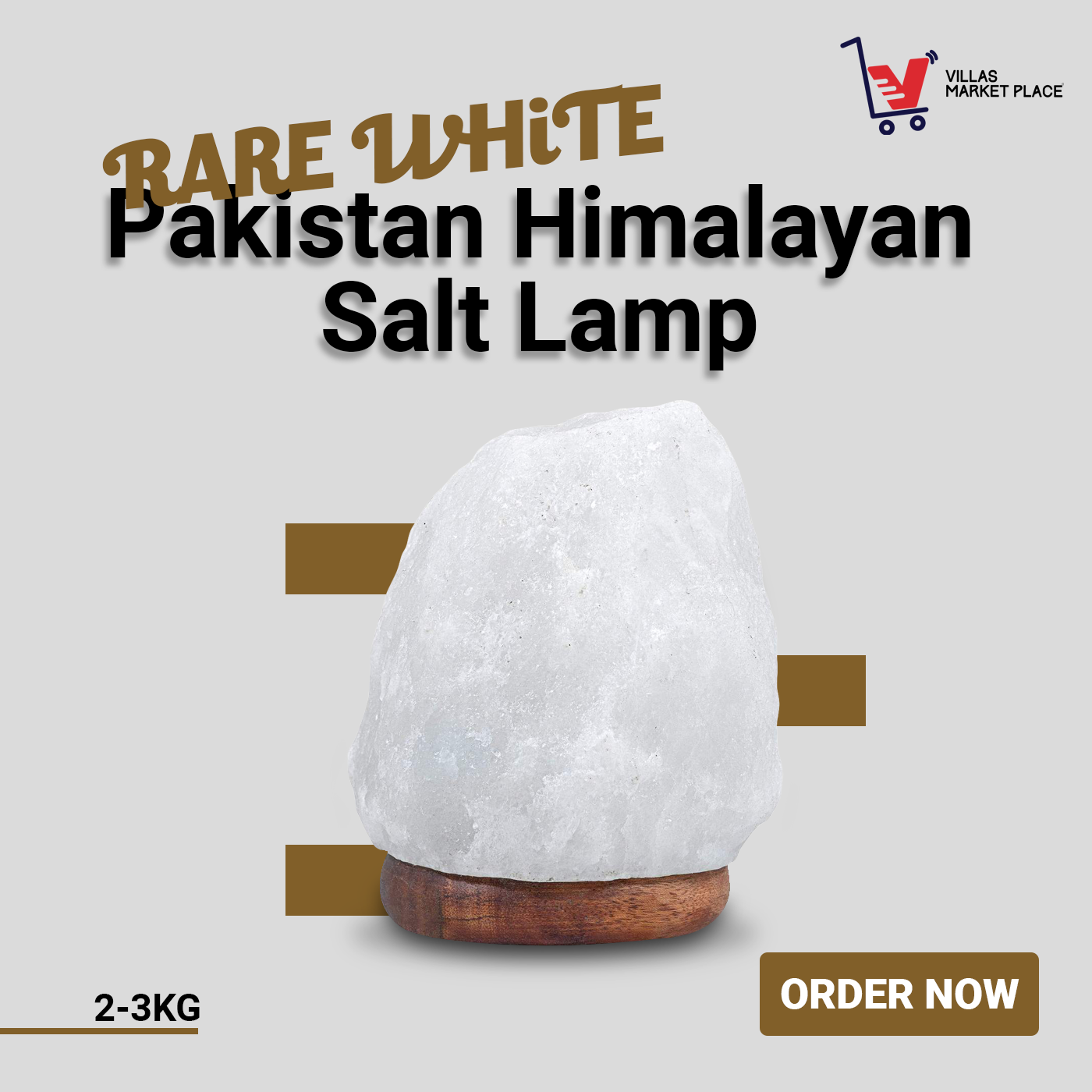 RARE WHITE PAKISTAN HIMALAYAN SALT LAMP 2-3KGS | Lazada PH
