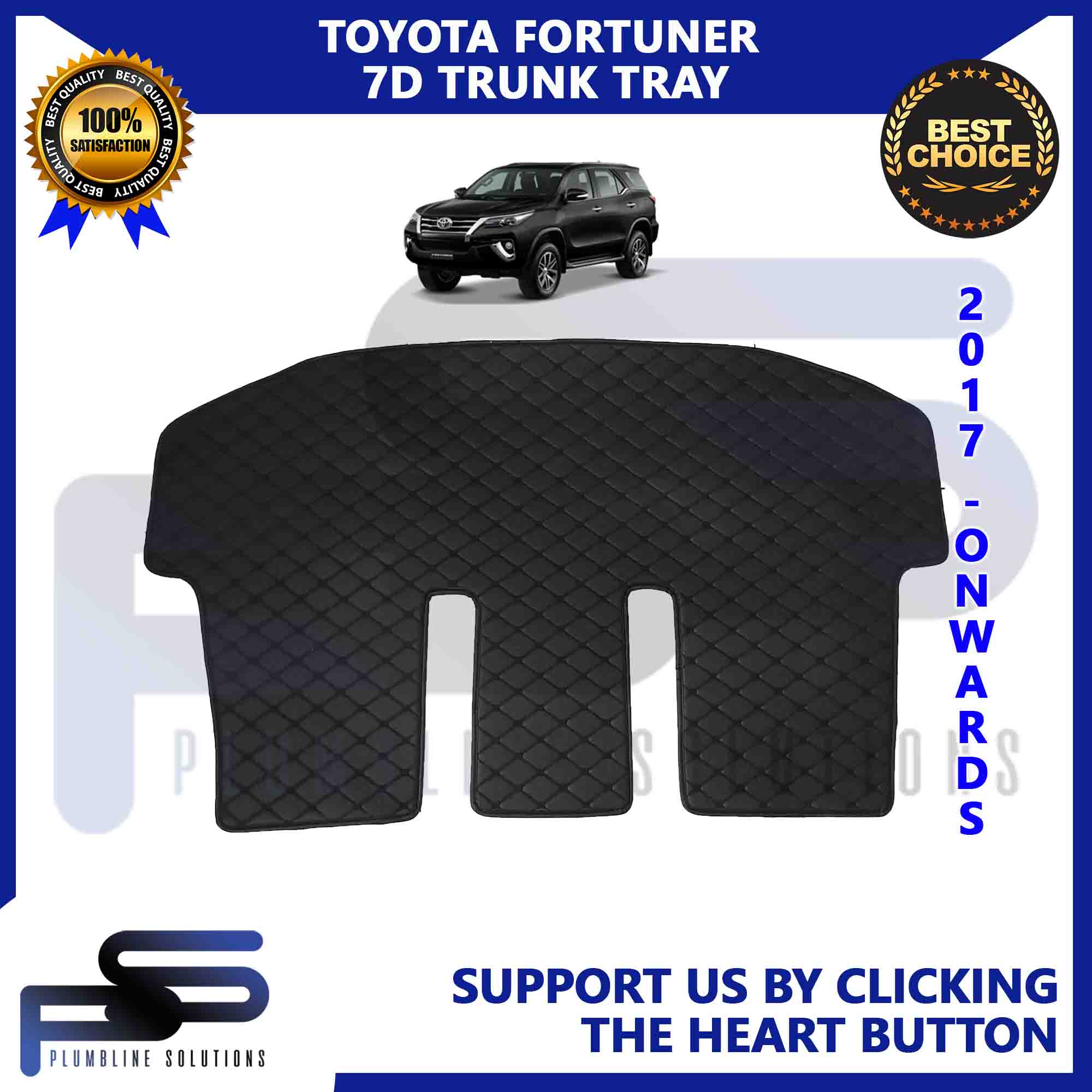 Toyota Fortuner ROHS 7D 2012 2013 2014 2015 2016 / 2017 Onwards OEM ...