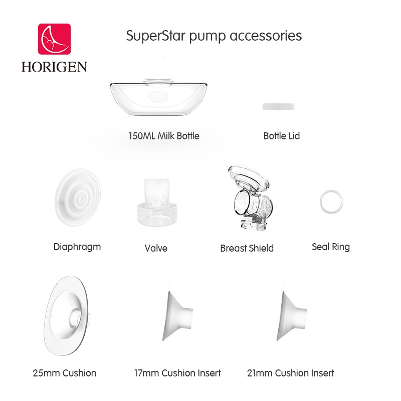 Horigen Wearable Breast Pump Parts at Victoria Mcbrien blog