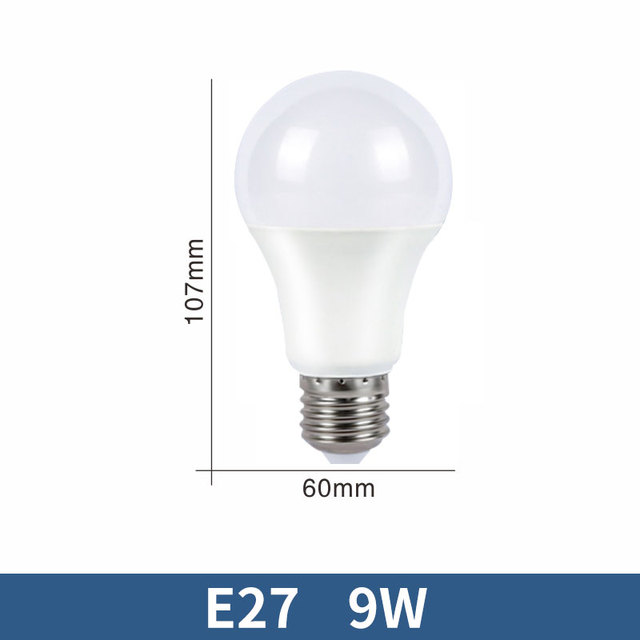 LED Bulb Lamps E27 E14 220V 230V 3W 6W 9W 12W 15W 18W 20W Lampada ...