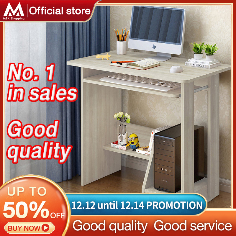 （With drawer）Newly upgraded thicker boards computer table for desktop ...