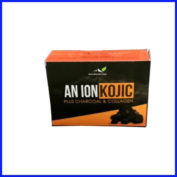 1 BOX | AN ION KOJIC SOAP | CHARCOAL & COLLAGEN | PAMPAPUTE | BODY ODOR ...