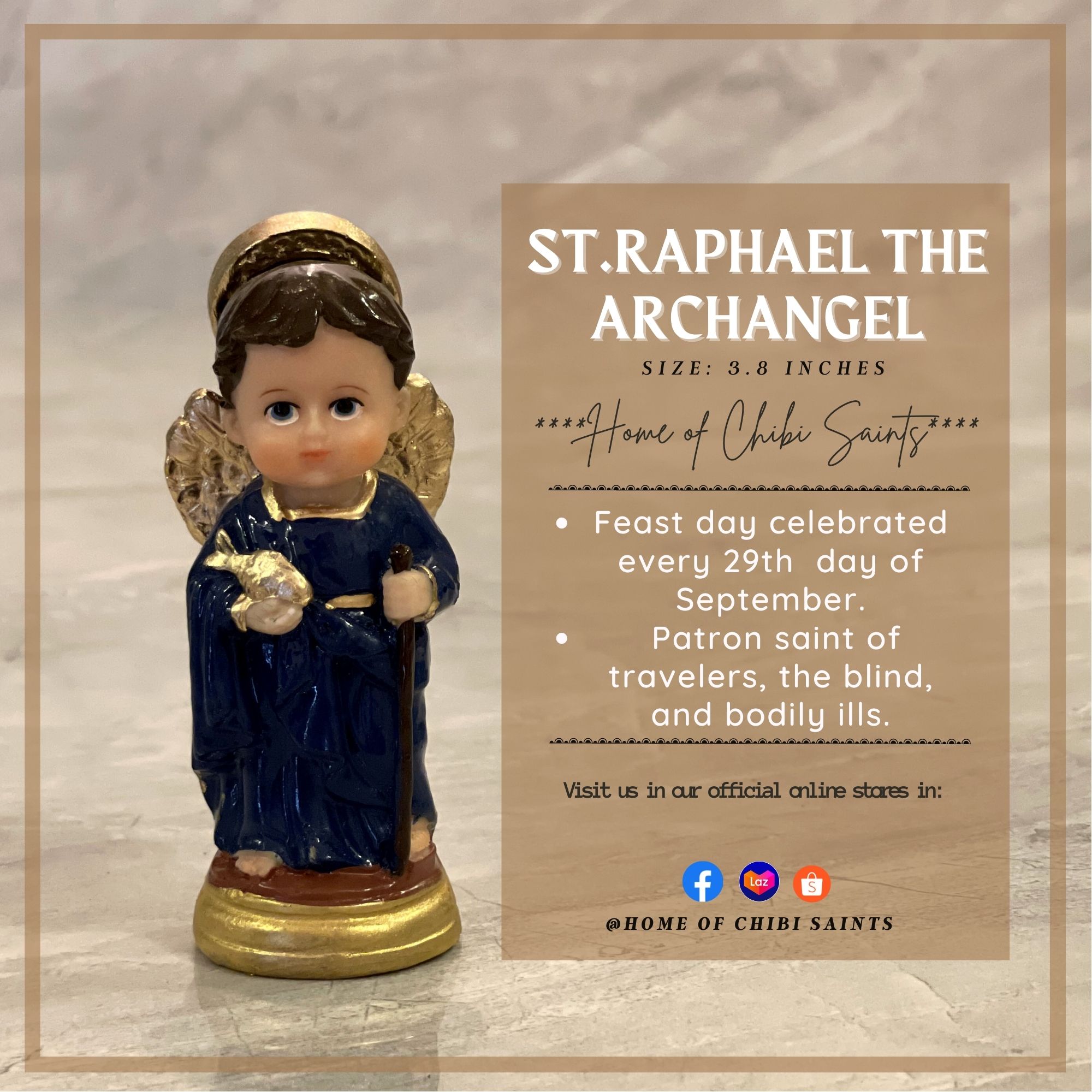 Chibi Saint - St. Raphael the Archangel | Lazada PH