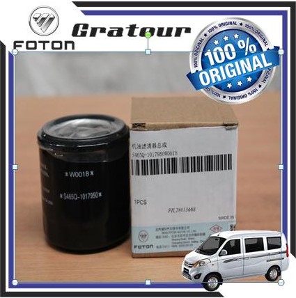 OIL FILTER FOTON GRATOUR IM6 / MINI VAN 1.5 / MIDI VAN 1.5 / TM 1.5 ...