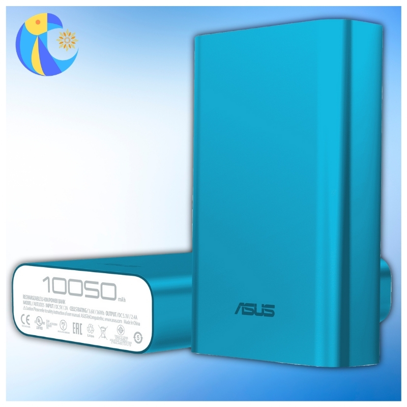 Asus ZenPower 10050mAh Power Bank (ASSORTED COLOR) 10050mAh Battery Capacity, 2.4A Power Output ...