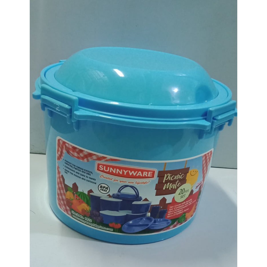 SUNNYWARE 20 IN 1 PICNIC SET/PICNIC MATE with BFA FREE | Lazada PH