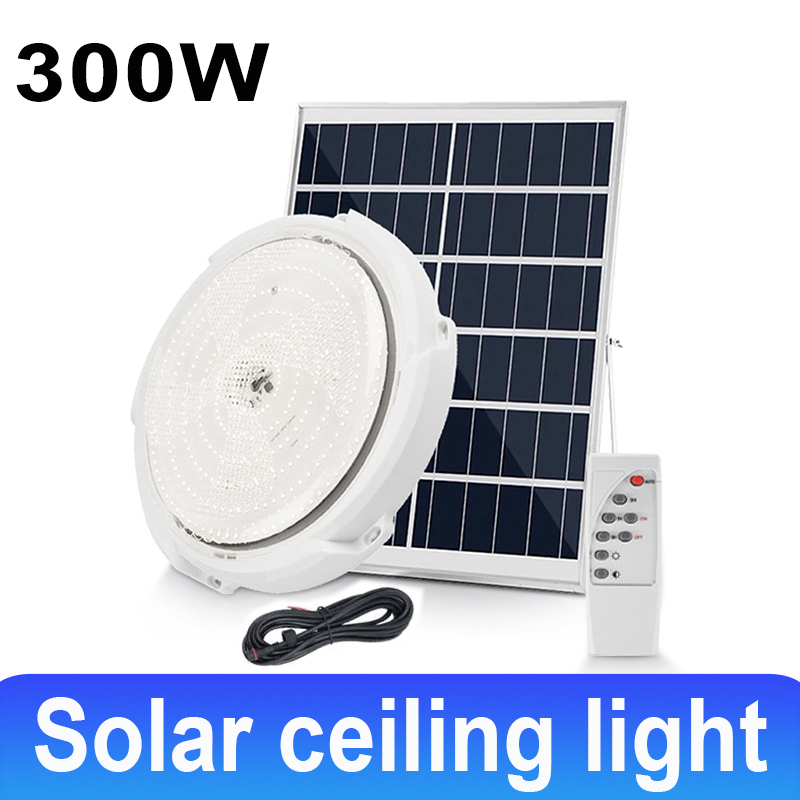 Solar Ceiling Light indoor lights 60W 100W 200W 300W 500W solar panels ...