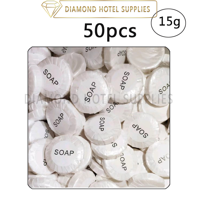 10g Hotel White Round Bath Soap hotel amenities【Diamond hotel supplies ...