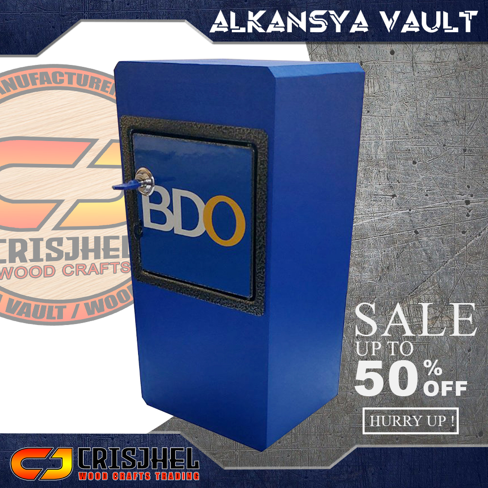 EXTRA BIG-BDO Alkansya Vault Affordable sulit Safety box BILI NA! SALE ...
