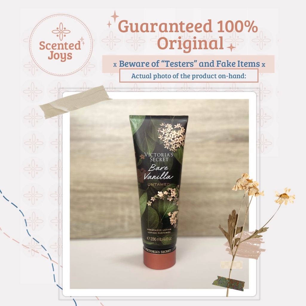 【COD】 Original Victoria's Secret - Bare Vanilla Untamed: Full size mist ...