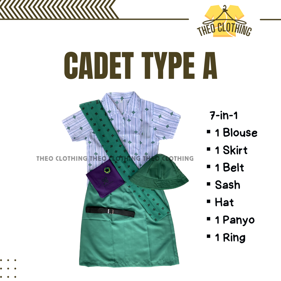 Type A School Uniform for Girl | Twinkler Star Junior Senior Cadet ...