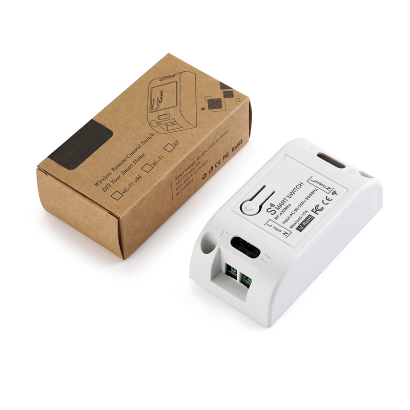 Wireless Smart Light Switch RF 433MHz Lighting Control Intelligent ...