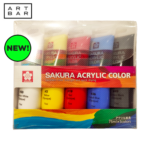 Sakura Acrylic Color Set Xac72-5 Xac7-5 - Art Bar PH | Lazada PH