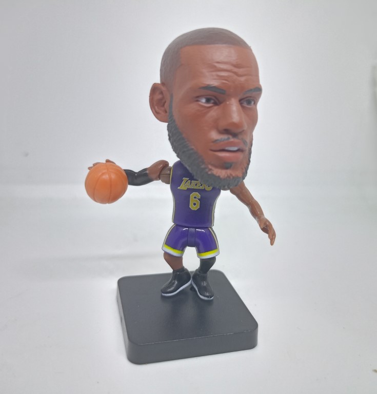 Lebron James Los Angeles Lakers Mini Figure | Bubble Head Toy | For ...