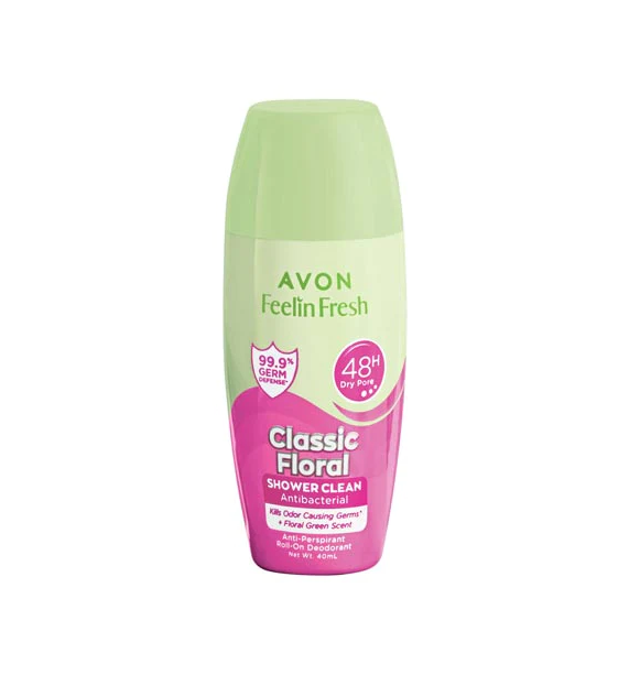 Avon Feelin Fresh Anti Perspirant Roll On Deodorant - 75 ML, 40 ML and ...