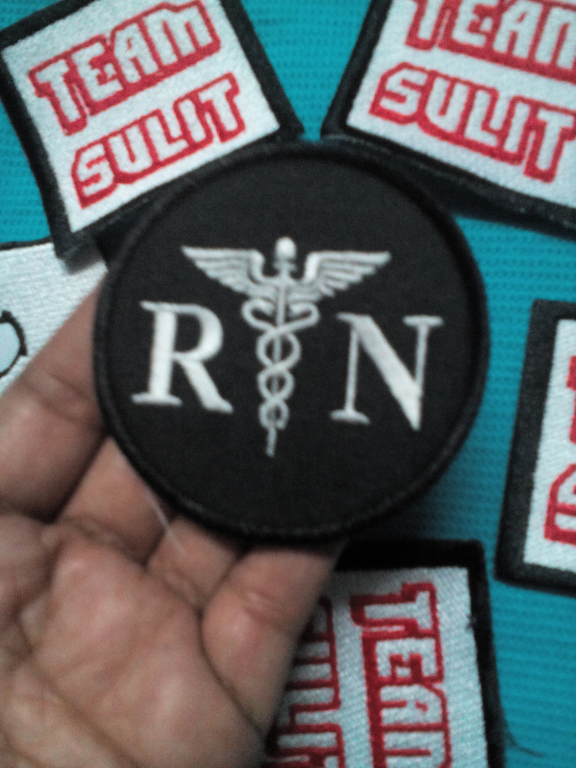 registered nurse caduceus medic emergency doctor hospital RN rn logo ...