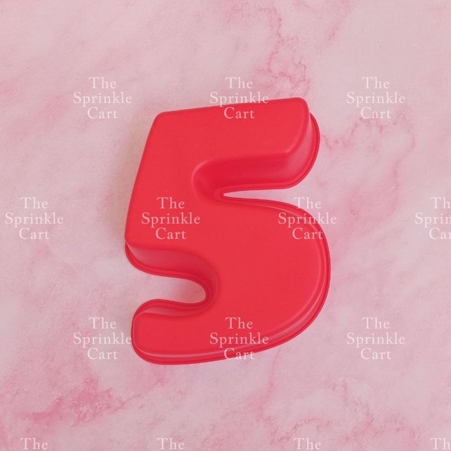6inch Silicone Number Cake Molder Birthday Celebration Mini Small Bento ...