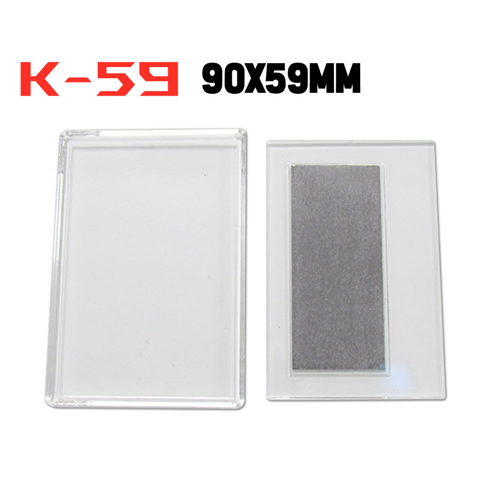 10pcs Acrylic insert picture ref magnetic blank ref magnet | Lazada PH