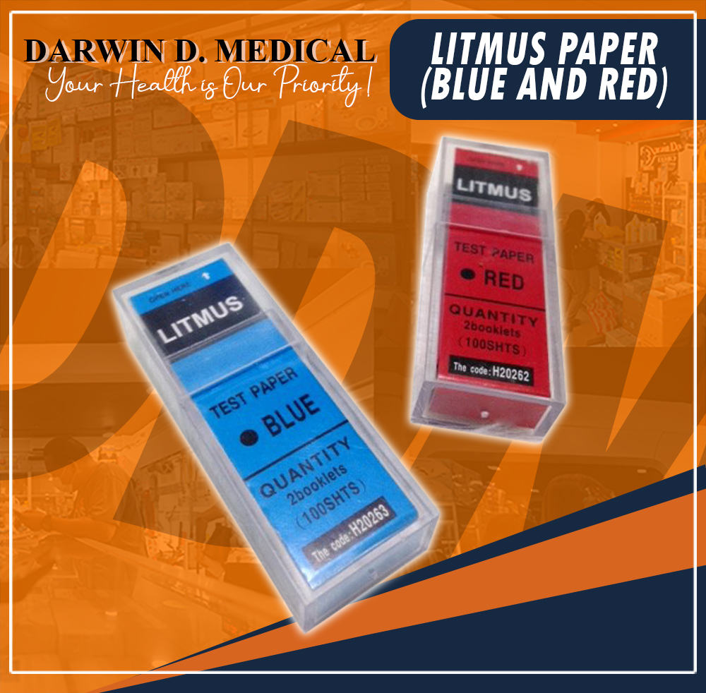 LITMUS PAPER (RED OR BLUE) | Lazada PH