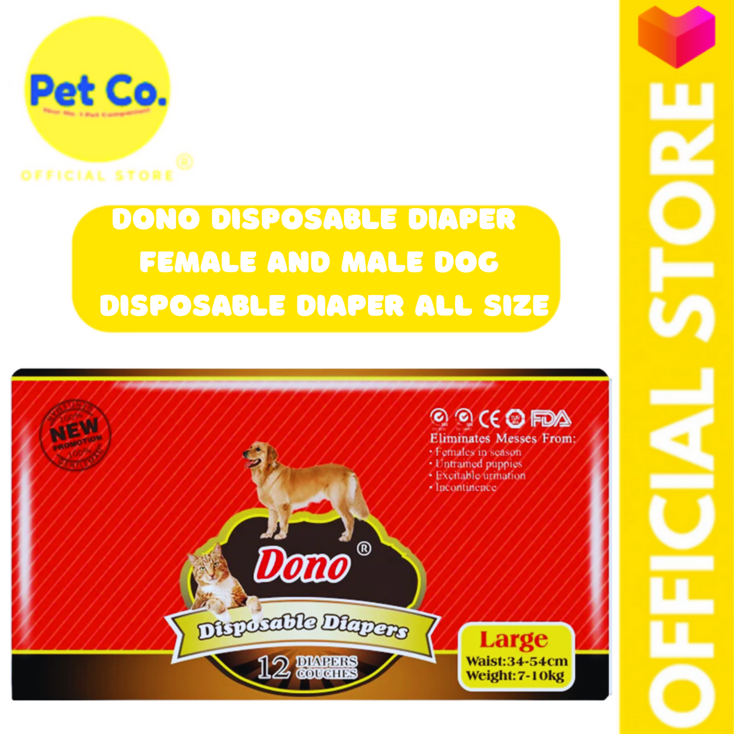 DONO DIAPER FEMALE ALL SIZE PER PIECE | Lazada PH