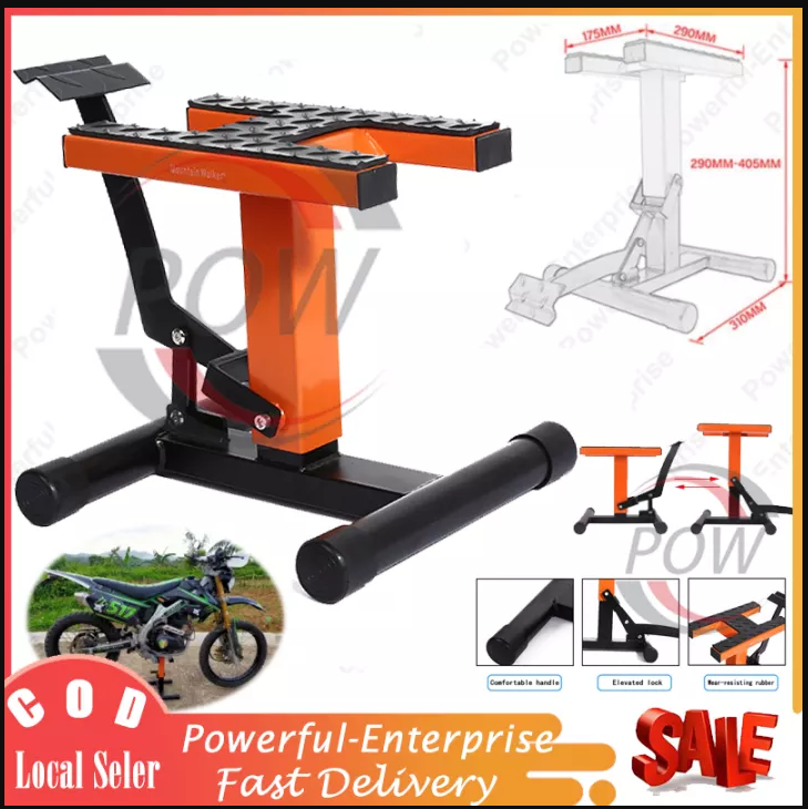 Motocross Bracket Lift Jack Crane Table Height Adjustable Lift Rack ...