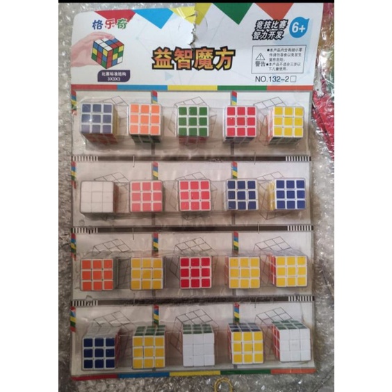 rubics cube 3x3 original 20pcs mini rubik's cube brain-teasing puzzle ...