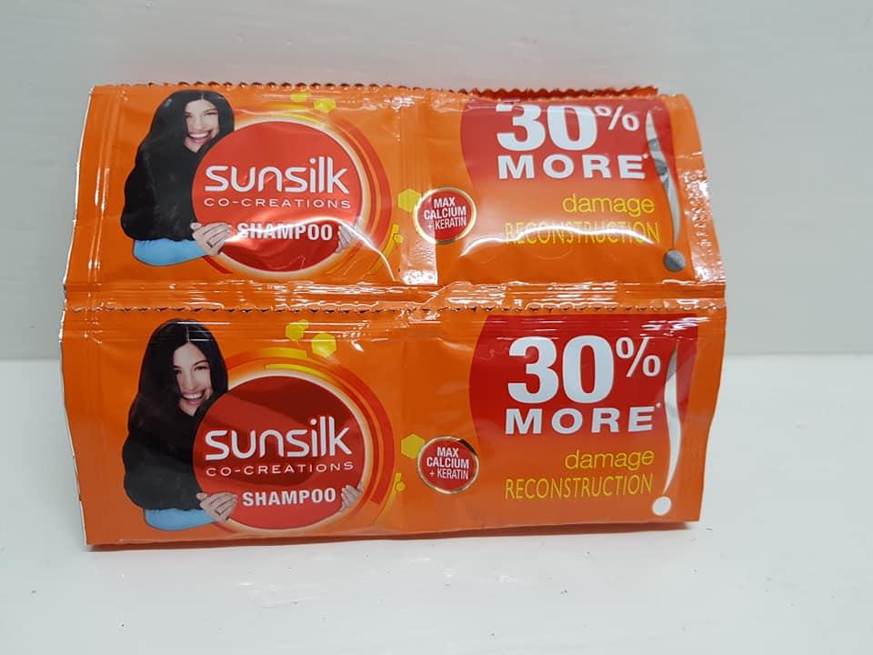 SUNSILK Co-Creations Shampoo with Max Calcium and Keratin - 30% More ...