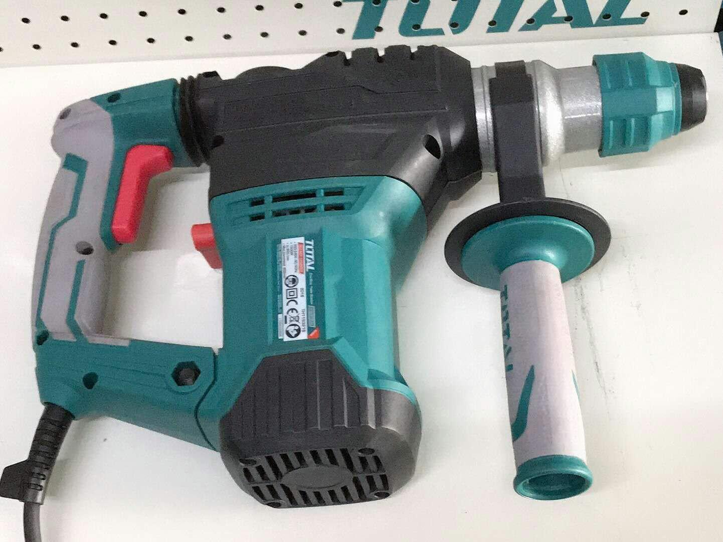 TOTAL rotary hammer 1500w black TH1153216 industrial supplies | Lazada PH