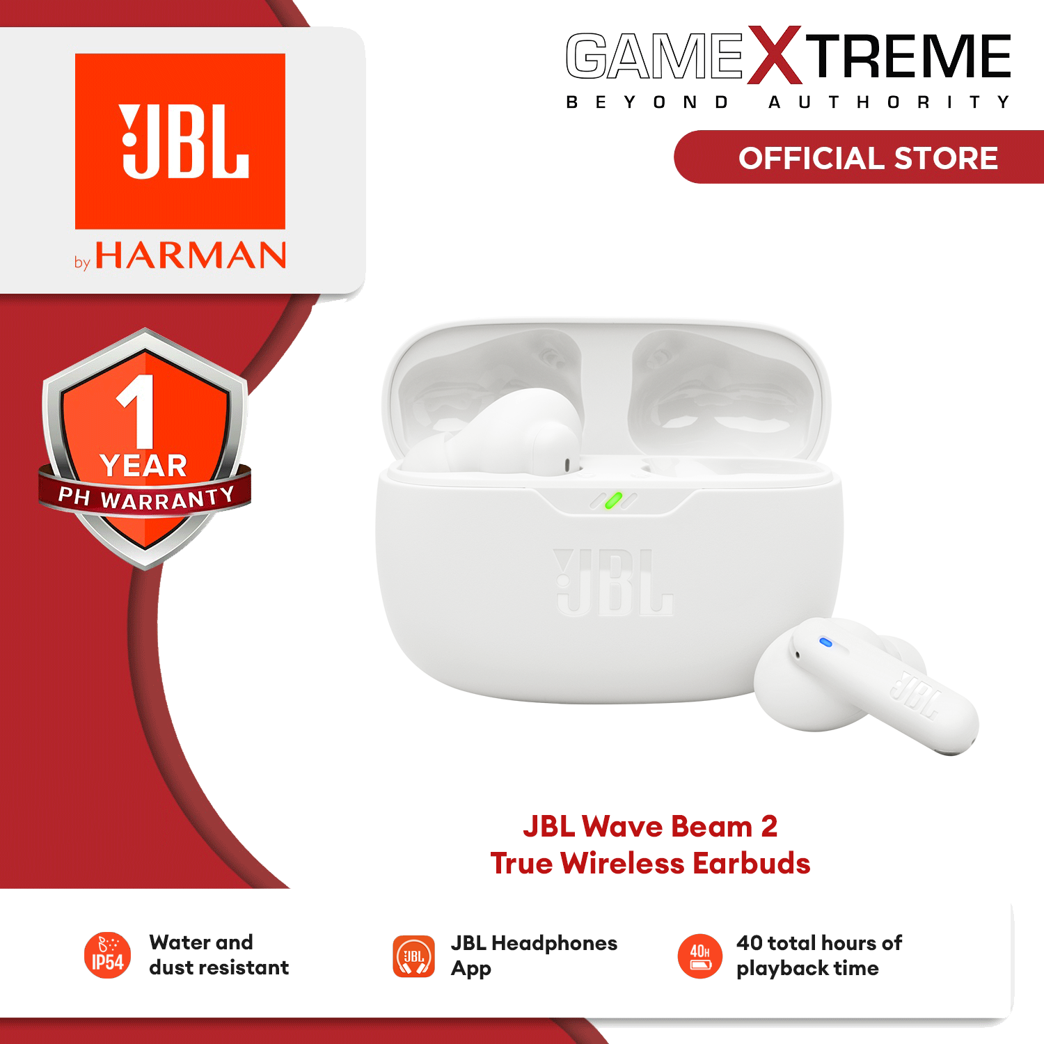 JBL Wave Beam / Wave Beam 2 True Wireless Earbuds | Lazada PH