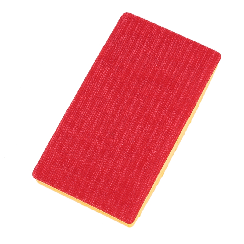 5 Inch Sanding Block Rubber Hook Loop Backing Pad Sandpaper Holder Hand ...