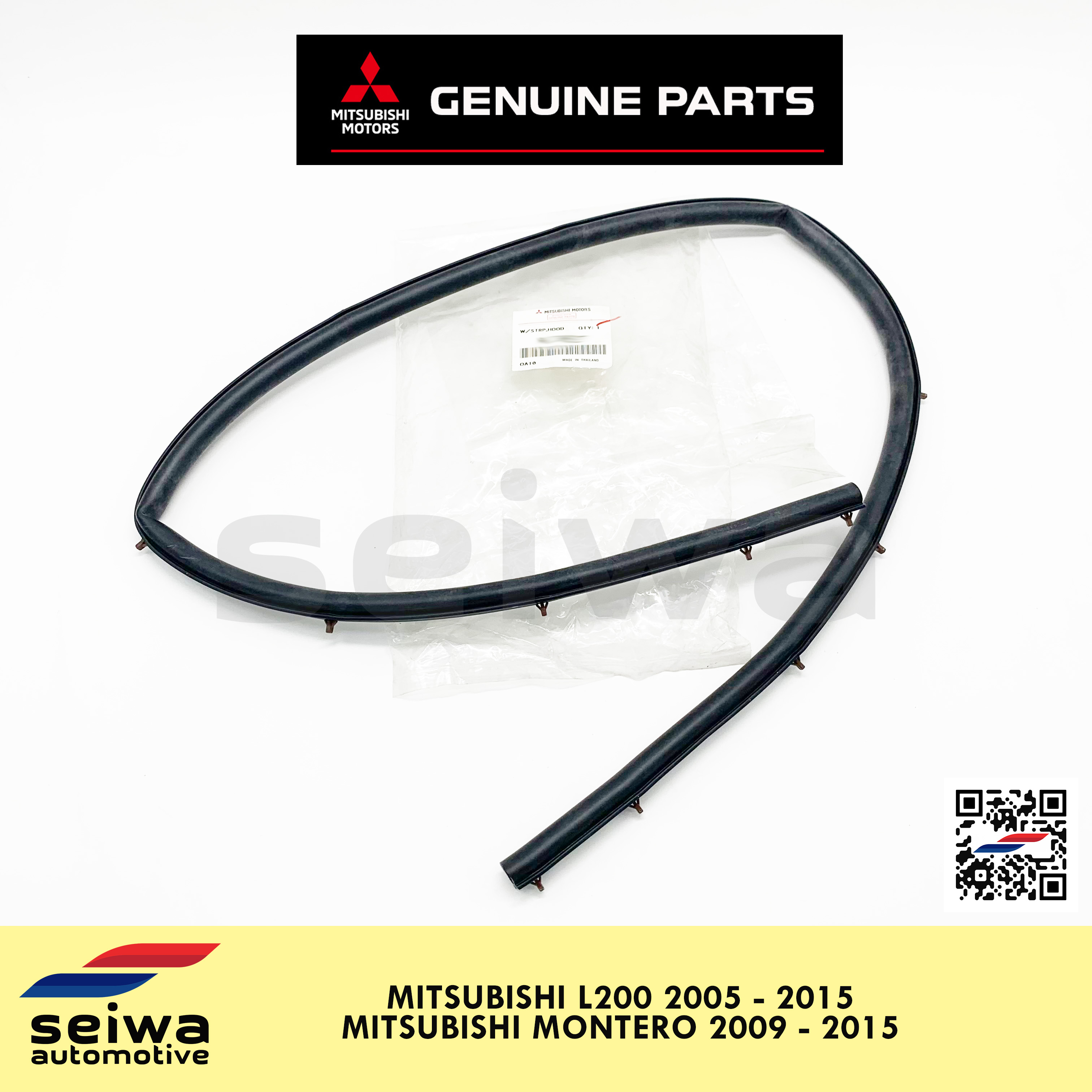 [2009 - 2015] Mitsubishi Montero Hood Weatherstrip - [2005 - 2015 ...