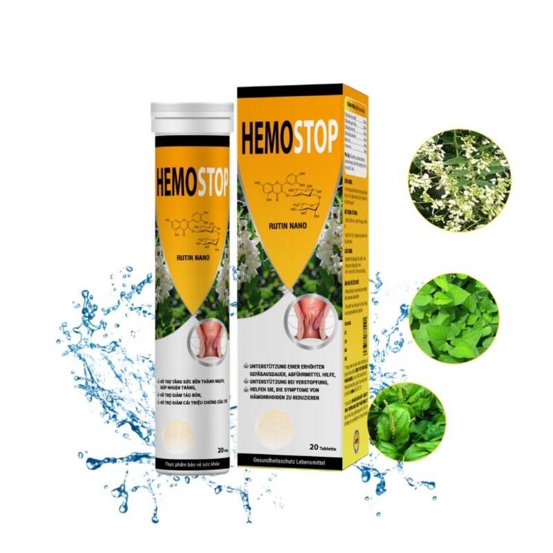 ☃ HEMOSTOP EFFERVESCENT TABLETS ORIGINAL GERMANY ( Gamot Para Sa ...