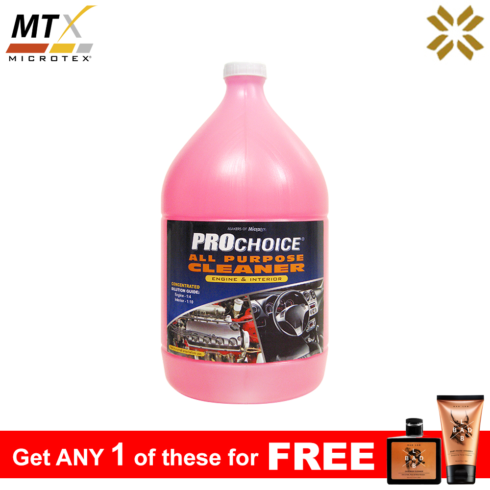 Microtex Prochoice All Purpose Cleaner 1Gal (MTX Car Care) | Lazada PH