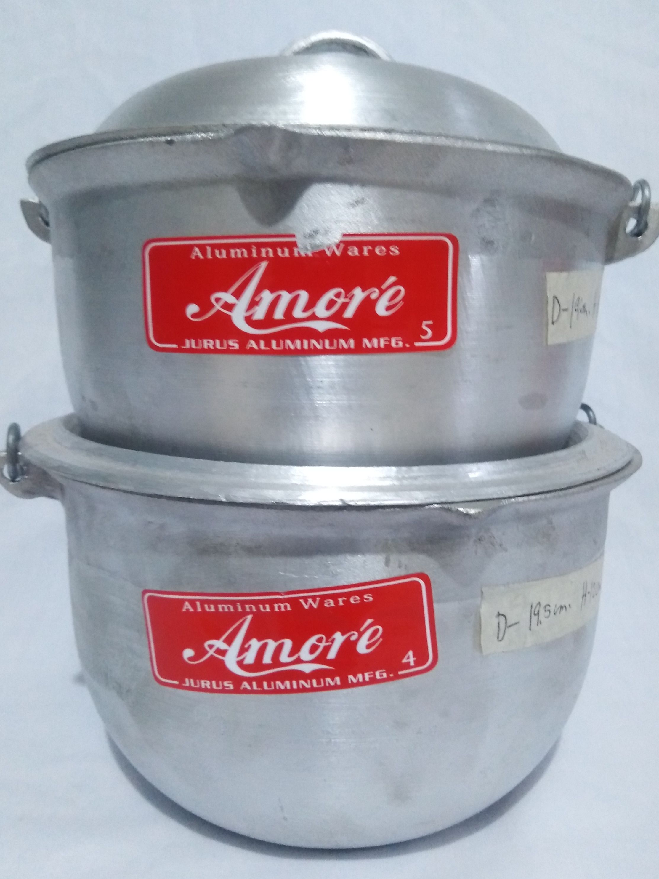 Cooking Kaldero #4(19.5 x 12cm) and #5(19 x 10cm) Bundle Promo | Lazada PH