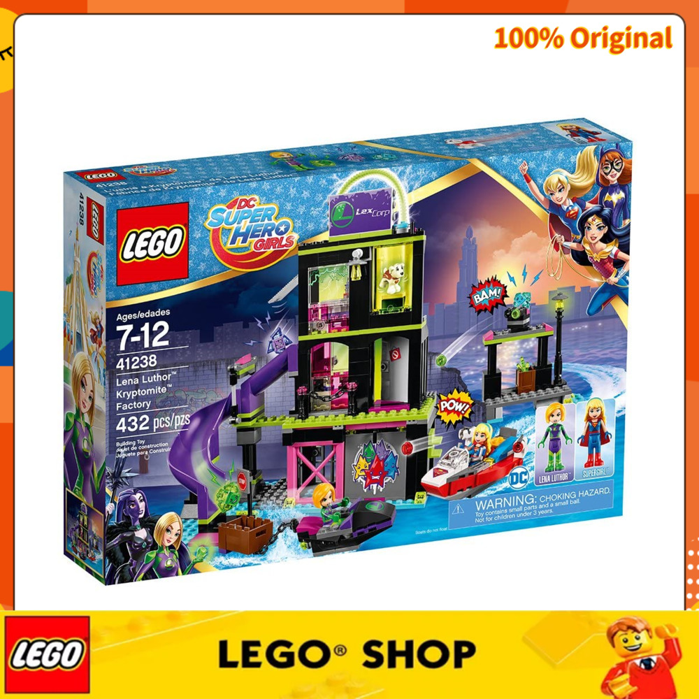 LEGO DC Superhero Girl Lena Luthor Krypton Building Set 41238 (432 ...