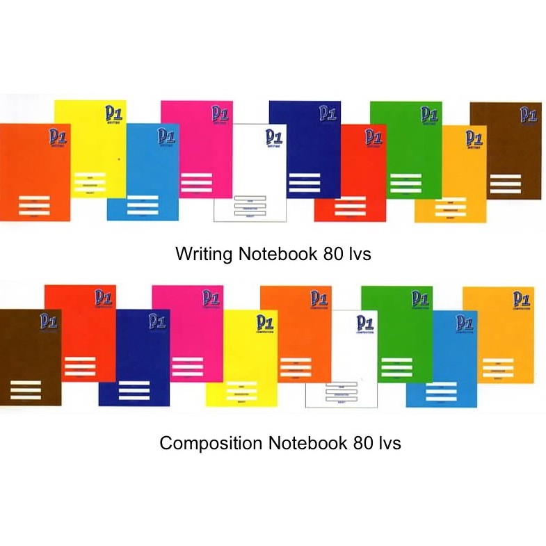 P1 Composition / Writing /Spiral / Spiral with tahi Notebook 1Piece ...