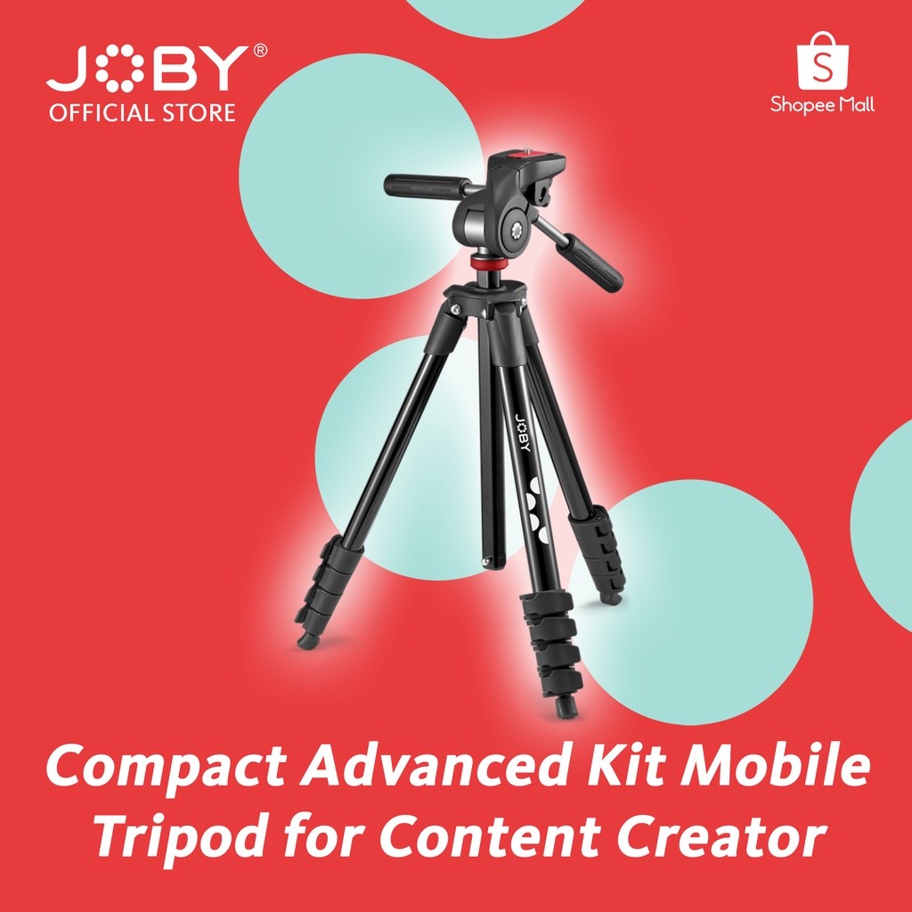 Joby Compact Advanced Kit Mobile Tripod for Content Creators | Lazada PH