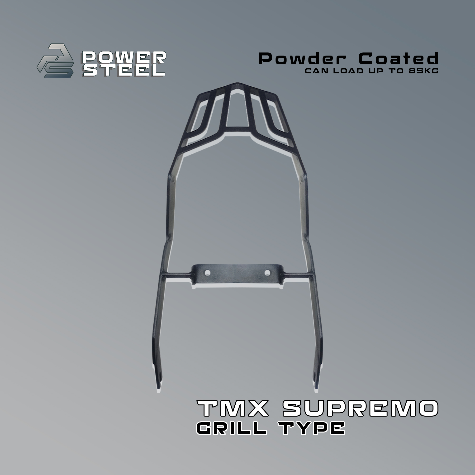 Top Box Bracket for Honda Tmx Supremo / Powder coated black / heavy ...