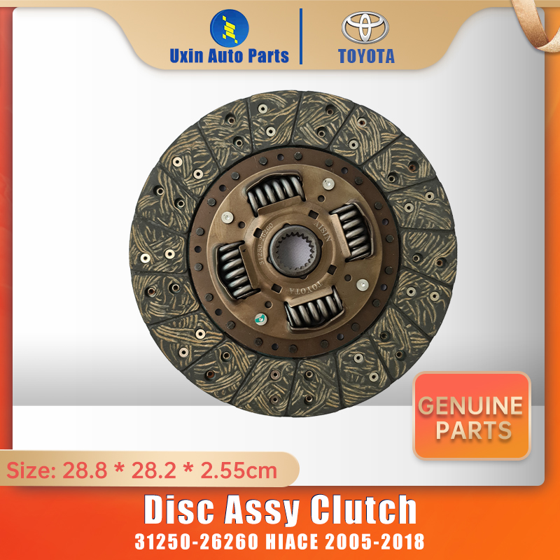 UXIN AUTO PARTS Disc Clutch Plate 31250-26260 2.5 Engine for Toyota ...