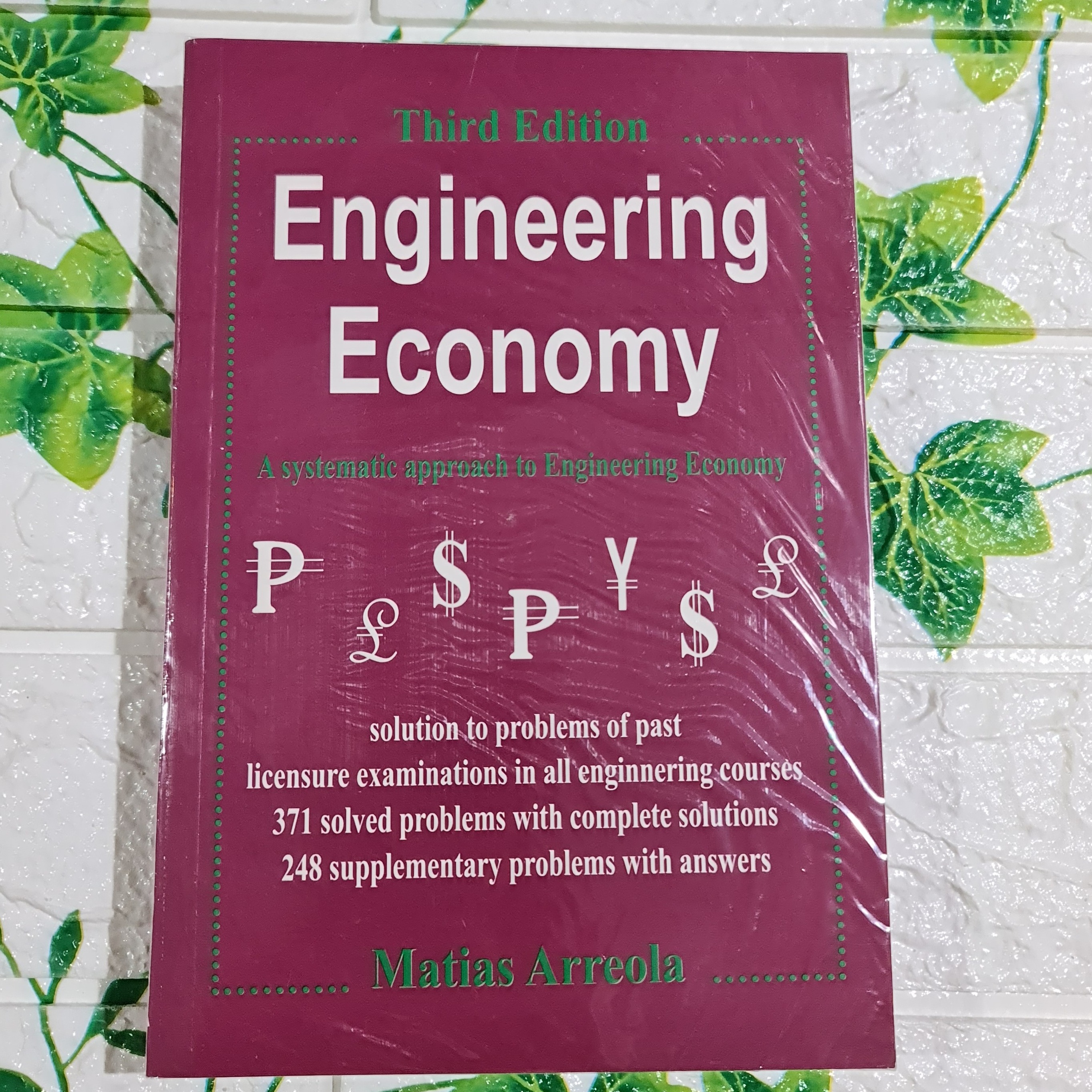 Engineering Economy third edition By: Matias Arreola | Lazada PH