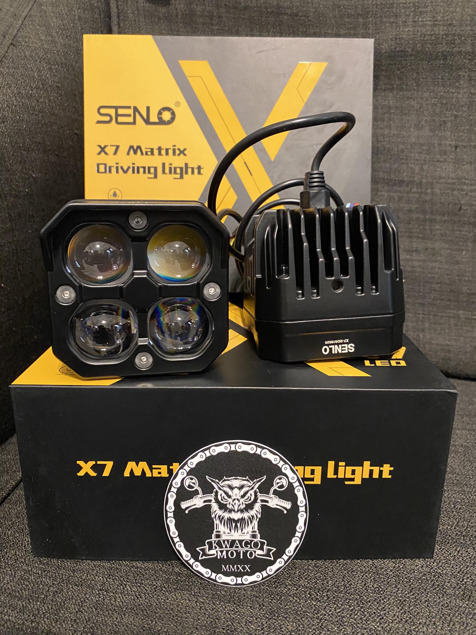 SENLO X7 Auxiliary LED driving light | Lazada PH