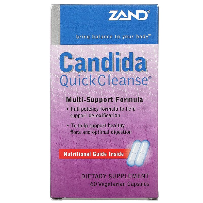 Zand, Candida Quick Cleanse, 60 Vegetarian Capsules | Lazada PH