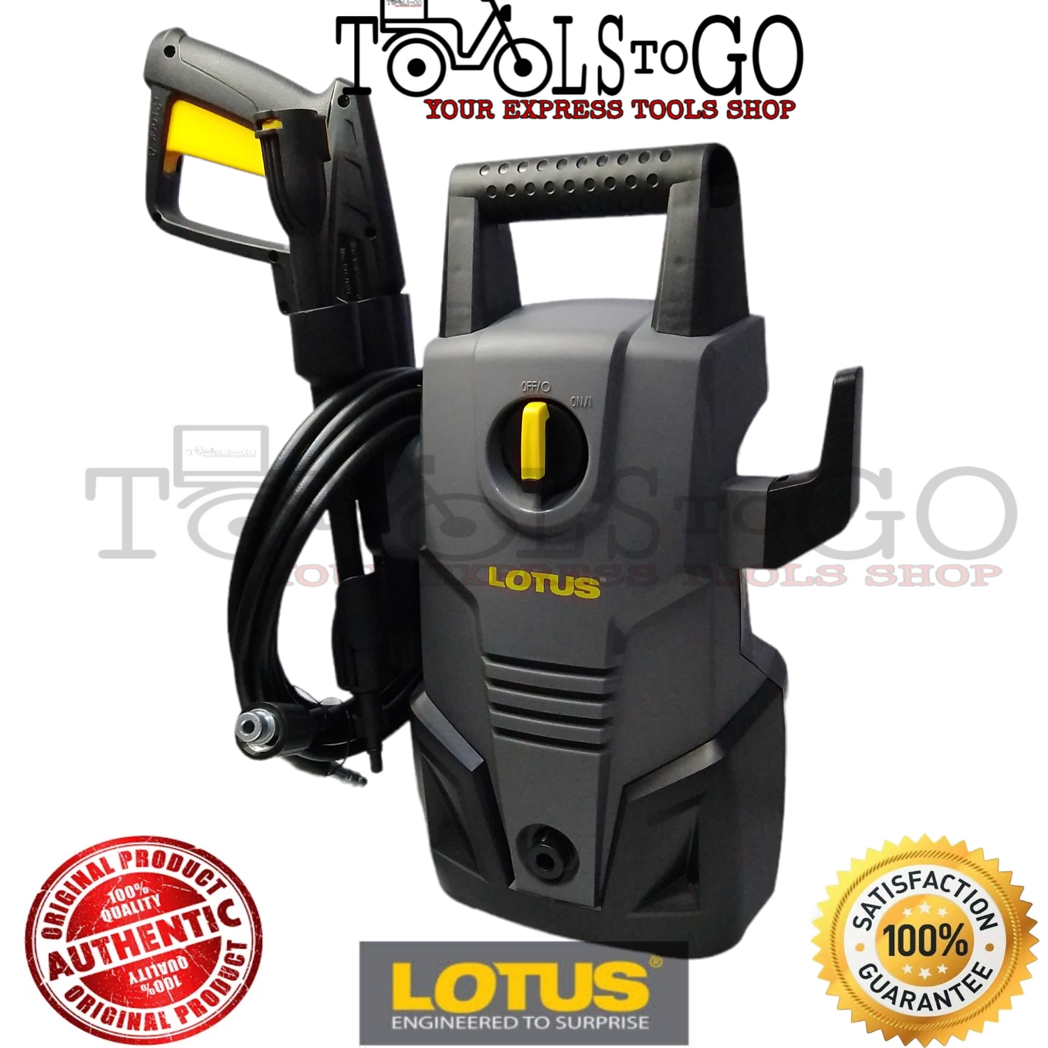 Lotus Pressure Washer 1400W LTPW1400C2X | Lazada PH
